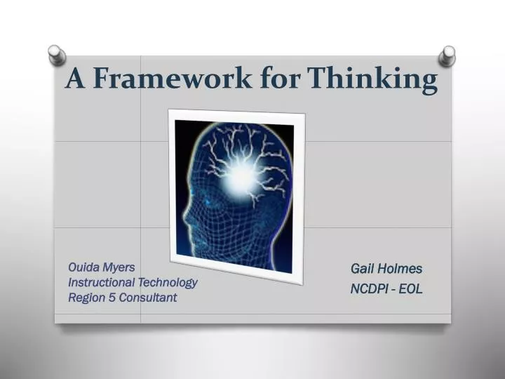 PPT - A Framework for Thinking PowerPoint Presentation, free download ...