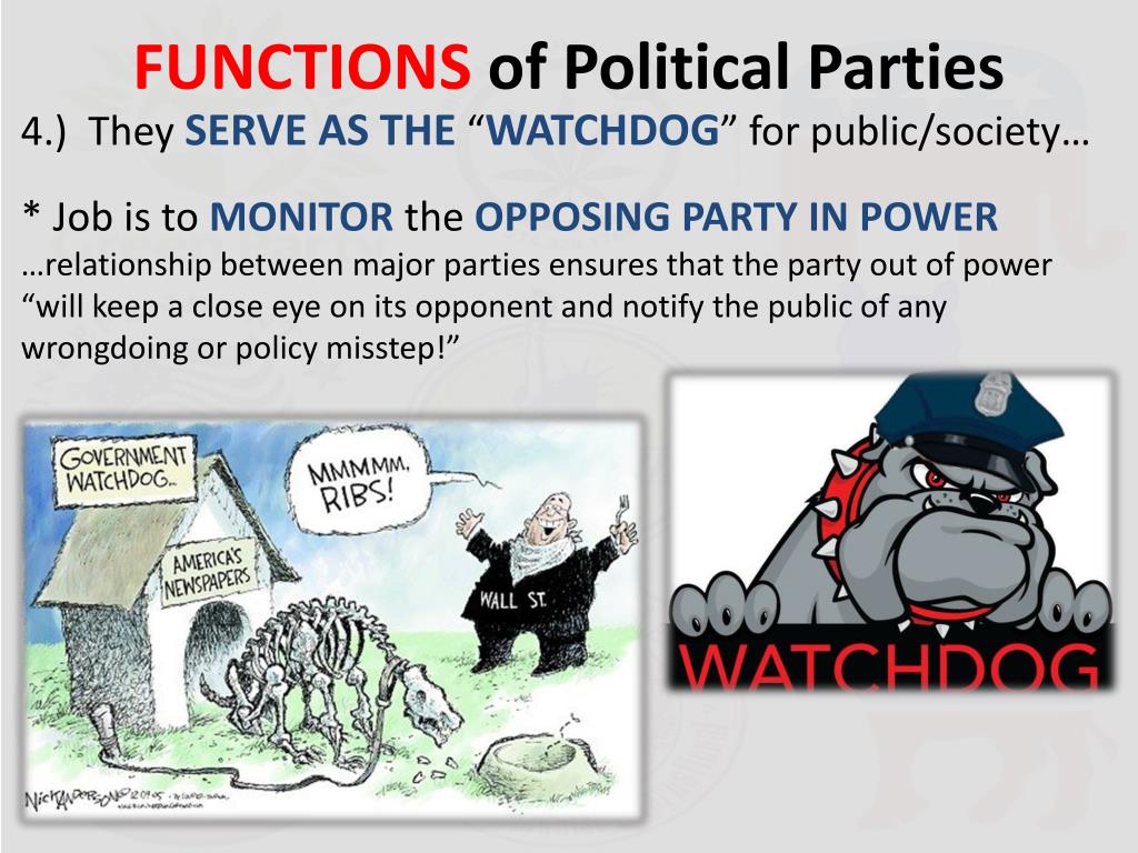 PPT - The Functions of Political Parties Politics and Political Parties ...