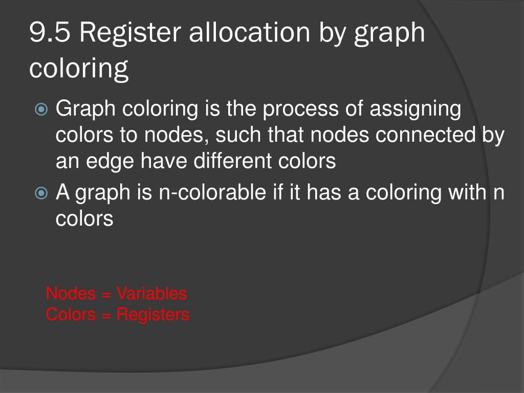 PPT - Register allocation PowerPoint Presentation, free download - ID ...