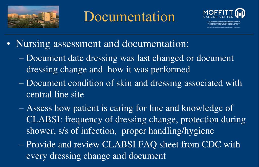 PPT - CLABSI Reduction: No Longer Just an Inpatient Initiative Jessica ...