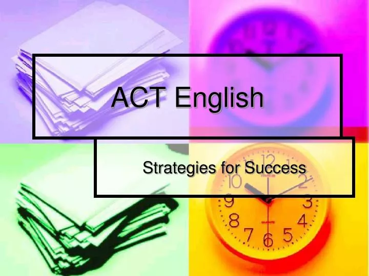 PPT - ACT English PowerPoint Presentation, free download - ID:2017218