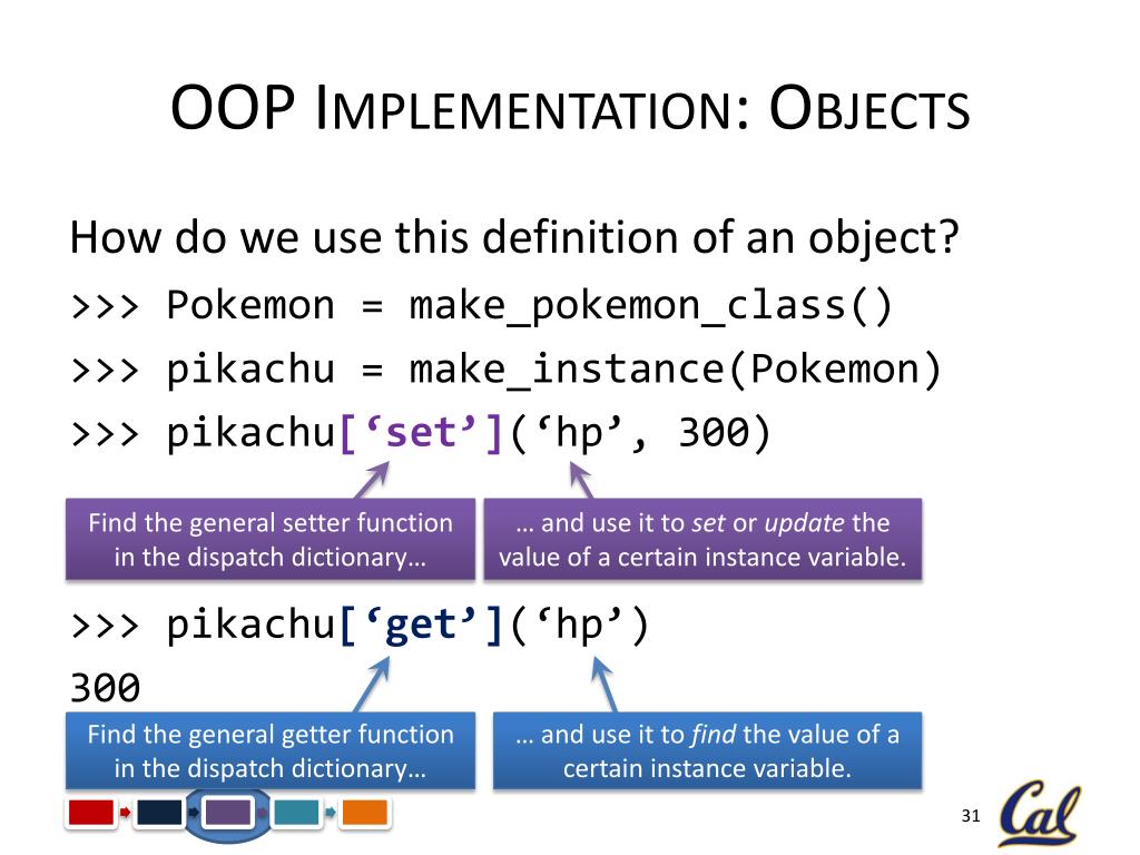 Ppt Cs61a Lecture 20 Object Oriented Programming Implementation Powerpoint Presentation Id