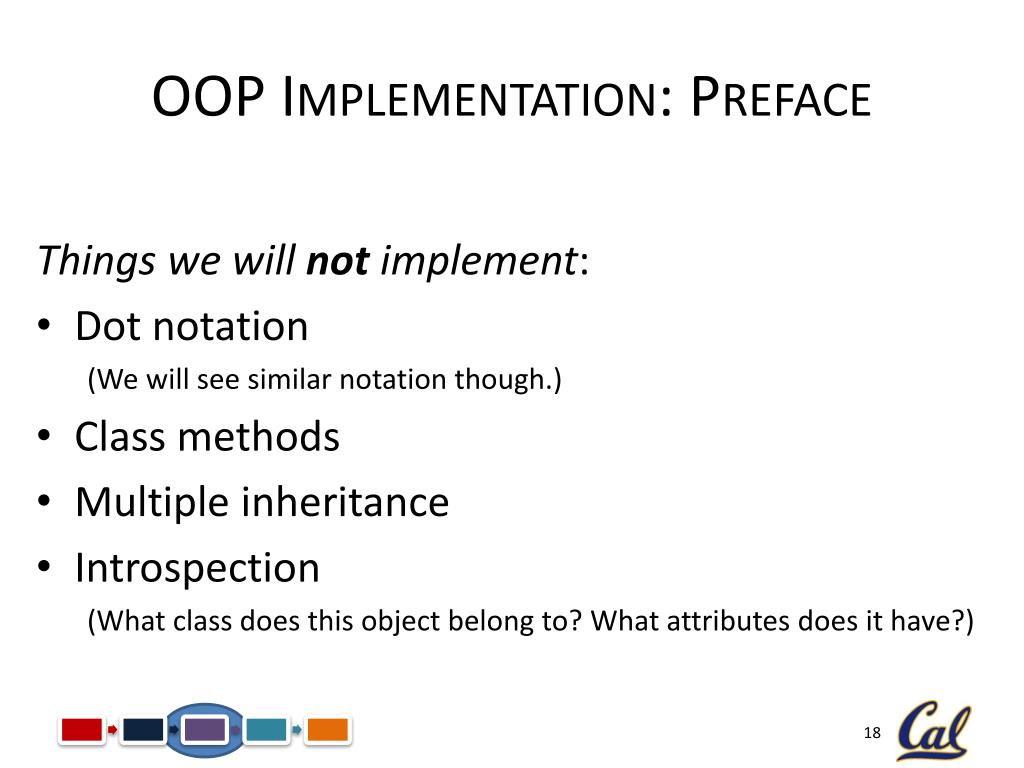 Ppt Cs61a Lecture 20 Object Oriented Programming Implementation Powerpoint Presentation Id 6884