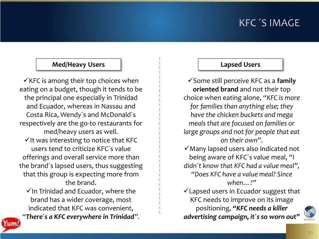 PPT - KFC Value Research - Focus Group Report- Costa Rica, Nassau ...