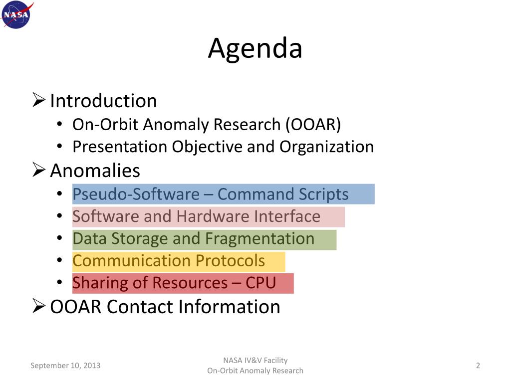 PPT - Lessons Learned From On-Orbit Anomaly Research On-Orbit Anomaly ...