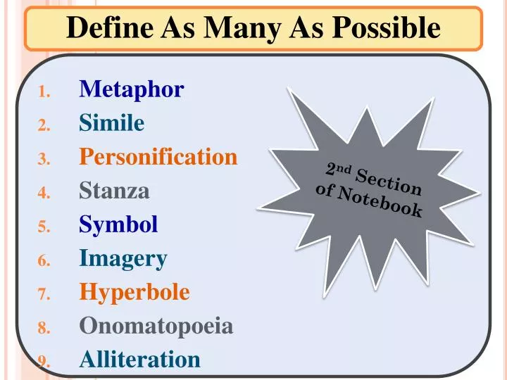 PPT - Define As Many As Possible PowerPoint Presentation, free download ...