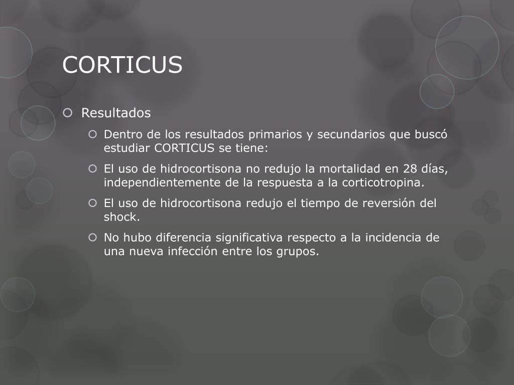 PPT - Uso de esteroides en shock séptico: en contra PowerPoint ...