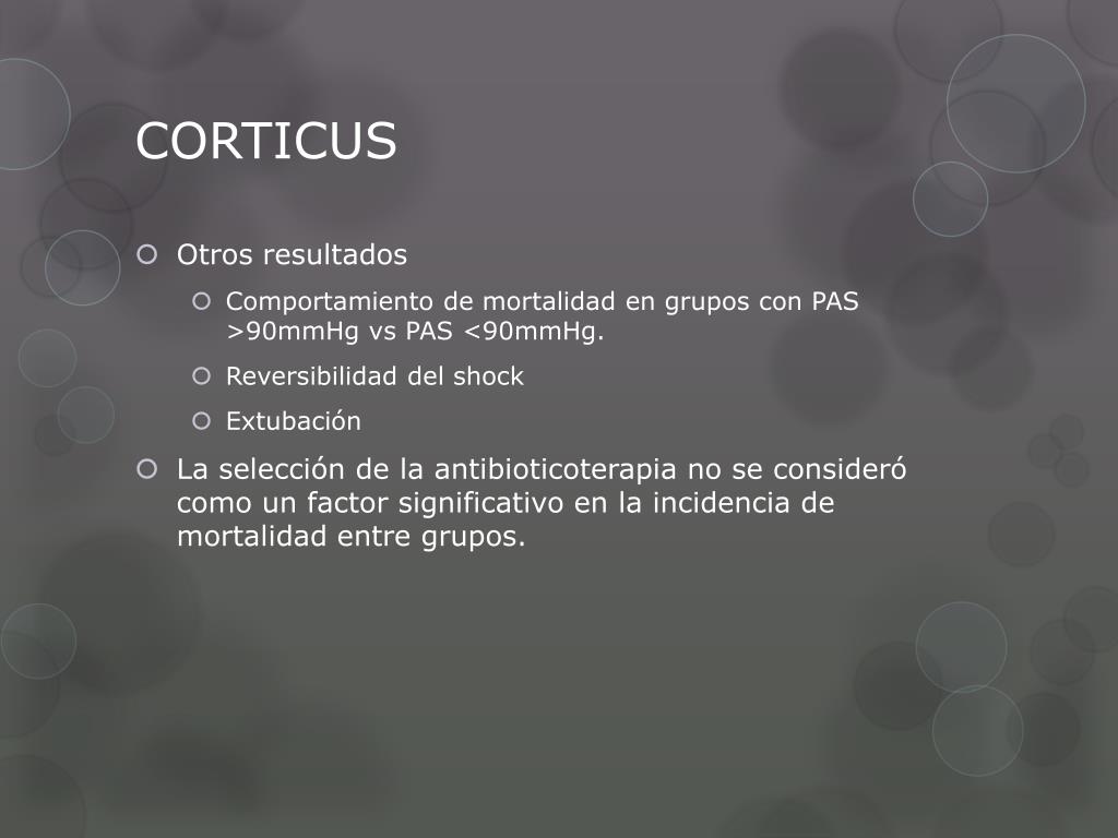 PPT - Uso de esteroides en shock séptico: en contra PowerPoint ...