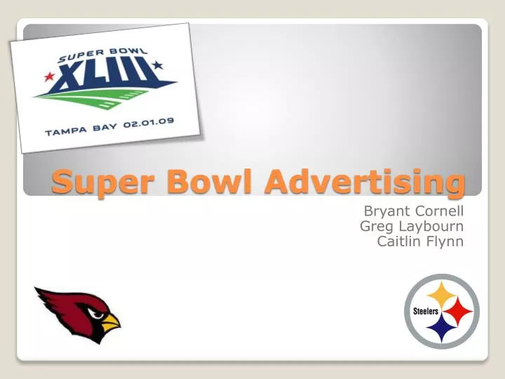 PPT - Super Bowl Advertising PowerPoint Presentation, free download ...