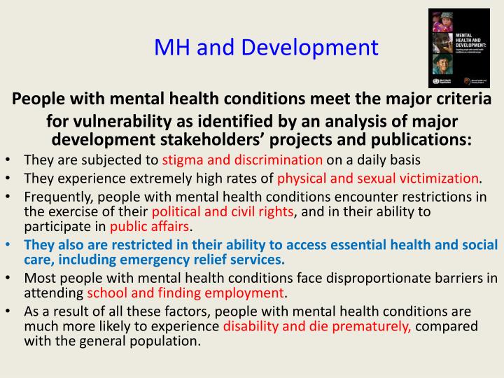 PPT - Global Mental Health WHO Comprehensive Mental Health Action Plan ...