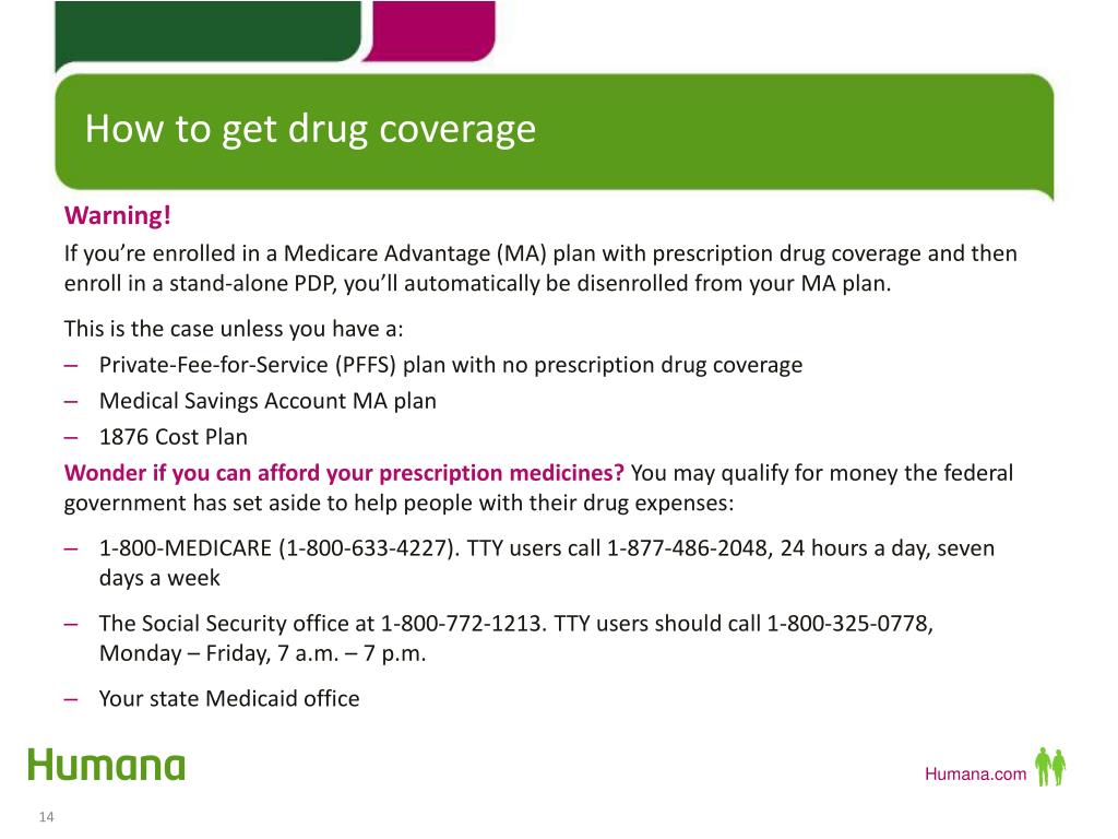 PPT - Humana Prescription Drug Plan PowerPoint Presentation, free ...