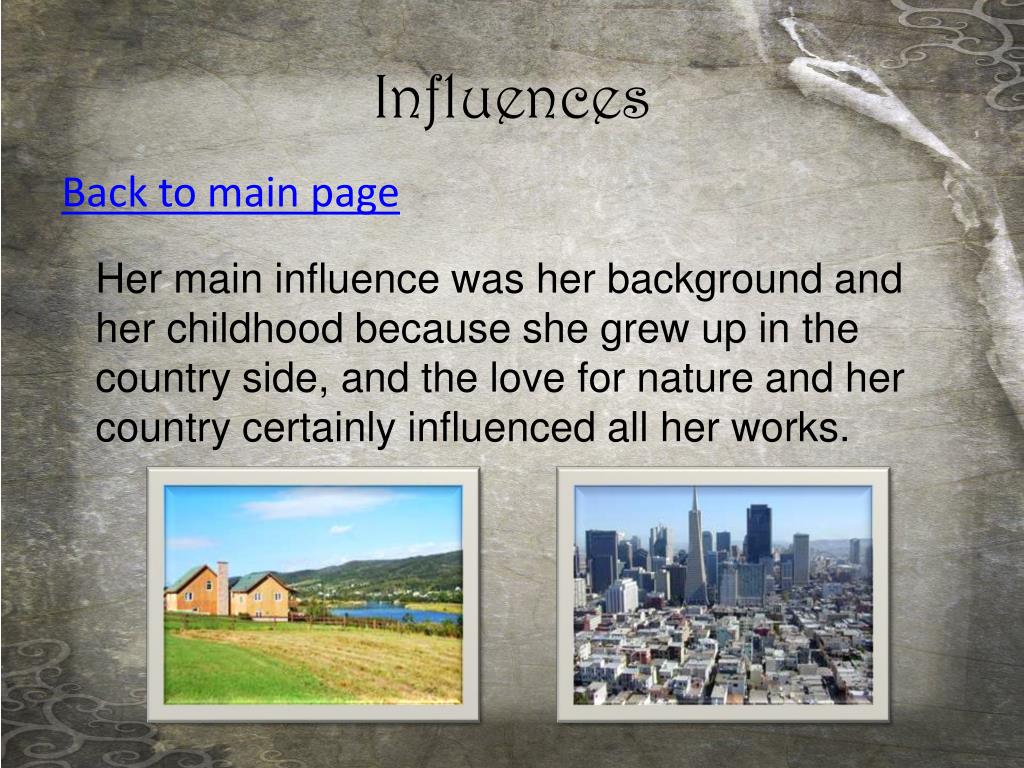 PPT - Who am I ? What do I write ? Who were my influences ? My writing ...