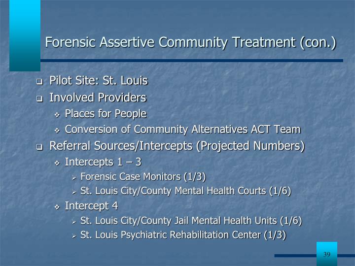 PPT - Integrating Mental Health and Criminal Justice: the Sequential ...