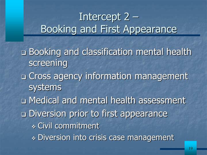 PPT - Integrating Mental Health and Criminal Justice: the Sequential ...