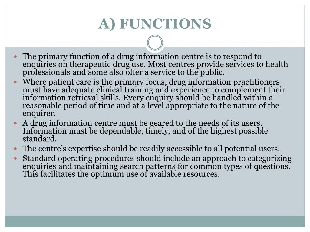 PPT - Establishing Hospital Drug Information Centre PowerPoint ...