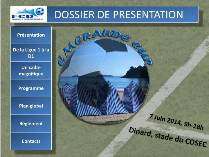 PPT - DOSSIER DE PRESENTATION PowerPoint Presentation, free download ...