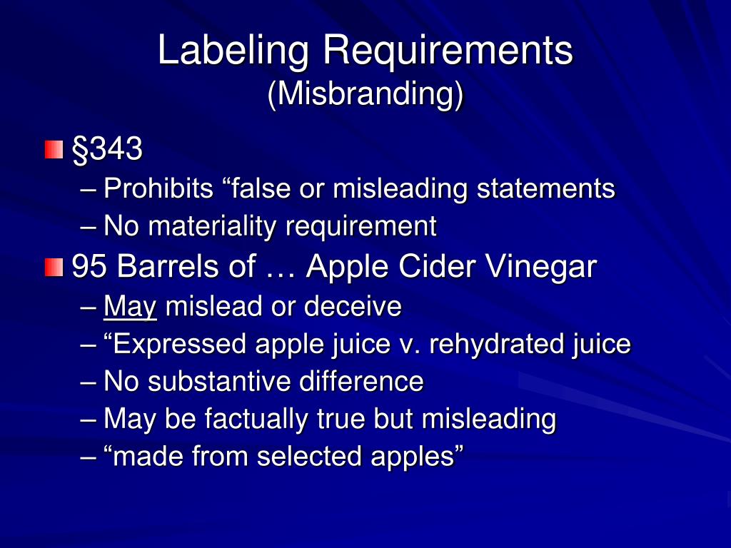 PPT - Food and Drug Law October 4 , 2010 PowerPoint Presentation, free ...