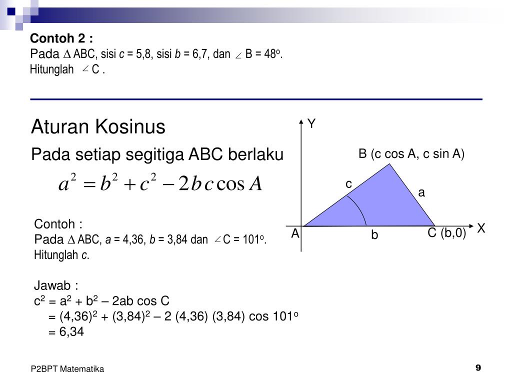 PPT - Pengertian Perbandingan Trigonometri Nilai Sinus, Cosinus dan ...