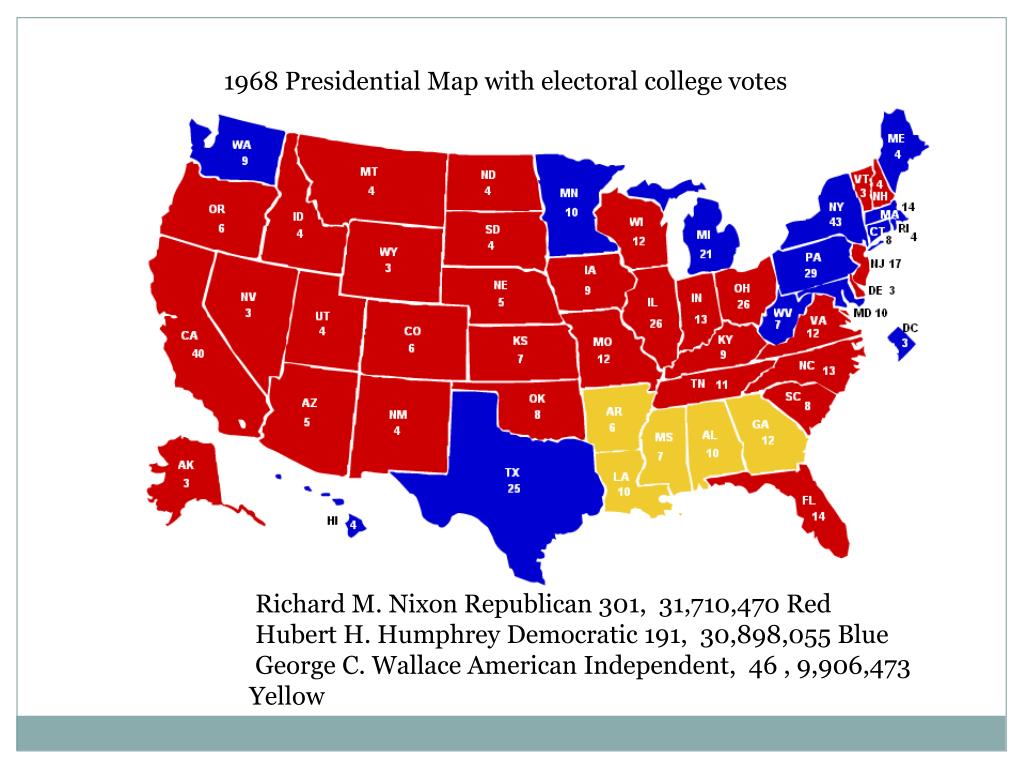 PPT - 1968 Presidential Election By John Kleeb PowerPoint Presentation ...