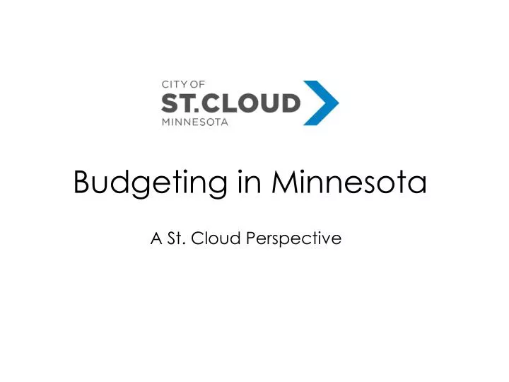 PPT - Budgeting in Minnesota PowerPoint Presentation, free download ...