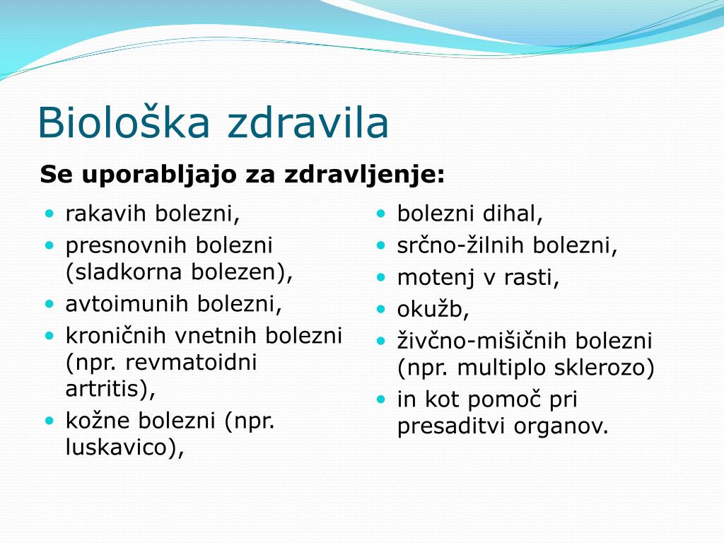 PPT - O pravilni in varni uporabi zdravil BIOLOŠKA ZDRAVILA PowerPoint ...
