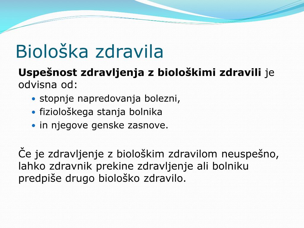 PPT - O pravilni in varni uporabi zdravil BIOLOŠKA ZDRAVILA PowerPoint ...