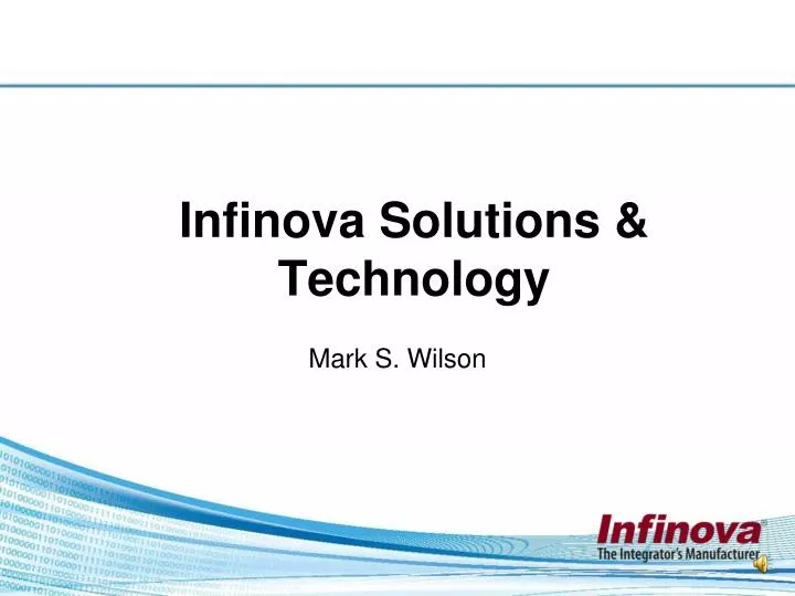 PPT - Infinova Solutions & Technology PowerPoint Presentation, free ...