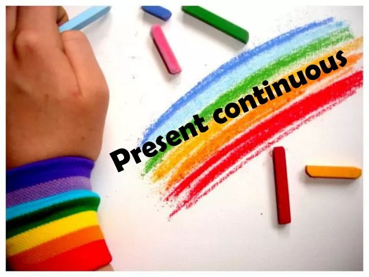 PPT - Present continuous PowerPoint Presentation, free download - ID ...