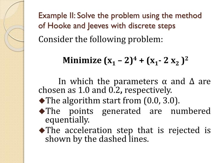 PPT - Method of Hooke and Jeeves PowerPoint Presentation - ID:2022587