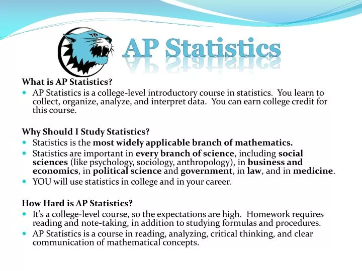 PPT What Is AP Statistics PowerPoint Presentation Free Download