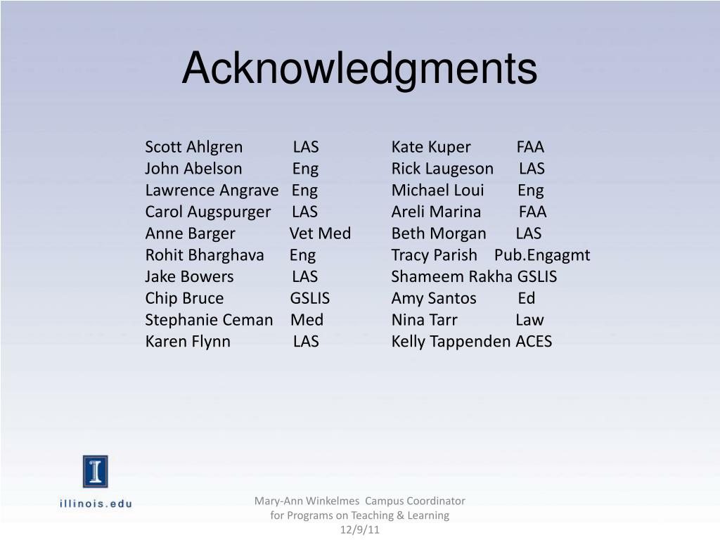 PPT - 2011-2012 University Distinguished Teacher-Scholar Series Kelly ...