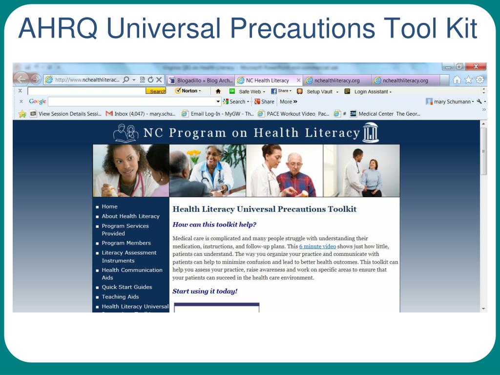 PPT - The Role of Health Literacy in Care Transitions PowerPoint ...