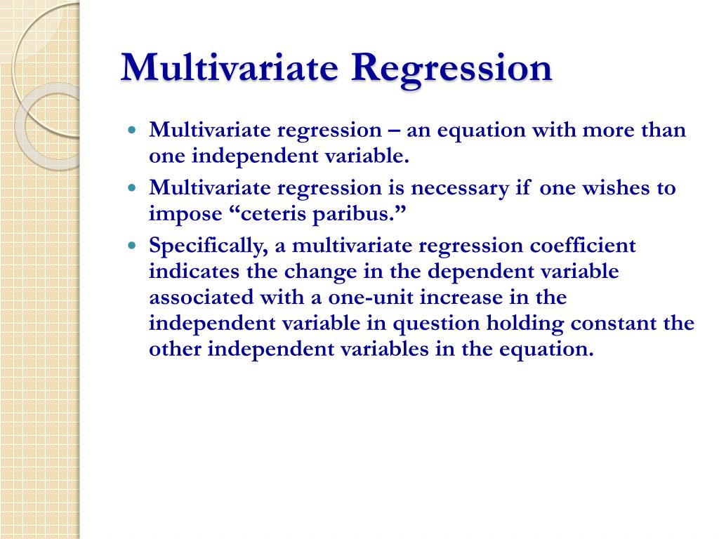 Ppt Ordinary Least Squares Powerpoint Presentation Free Download