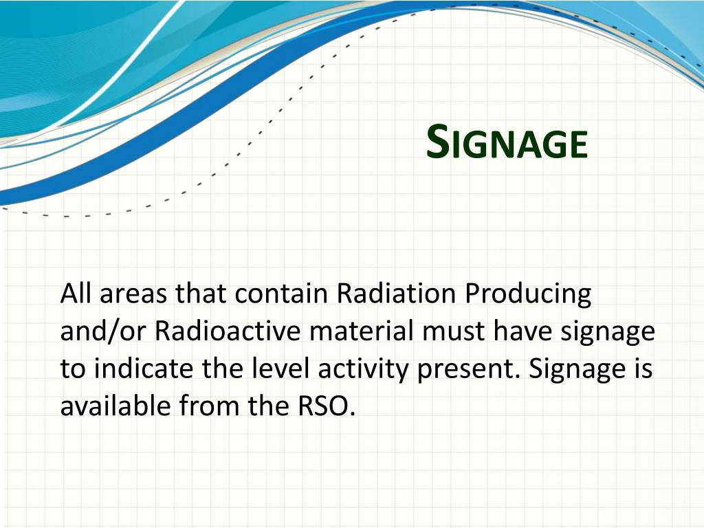 PPT - Annual Radiation Safety Training PowerPoint Presentation, free ...