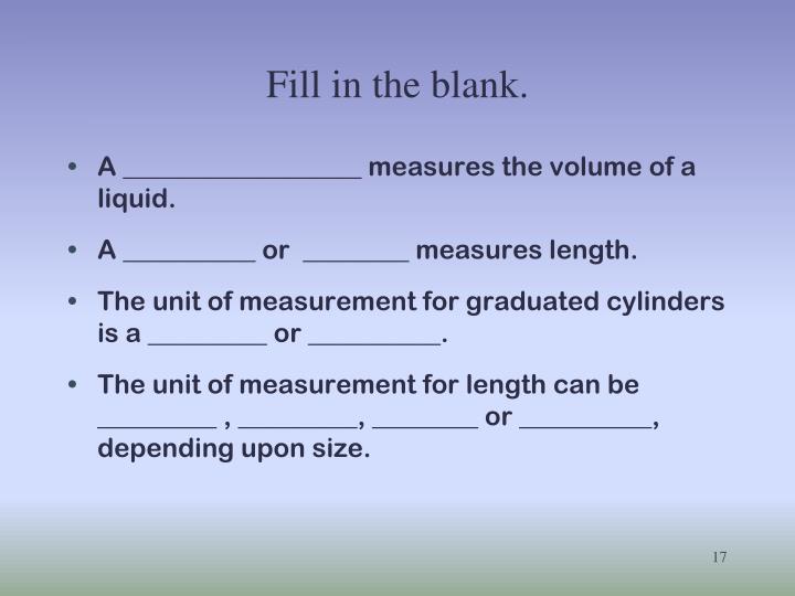 PPT - Metric Measurement PowerPoint Presentation - ID:2024465