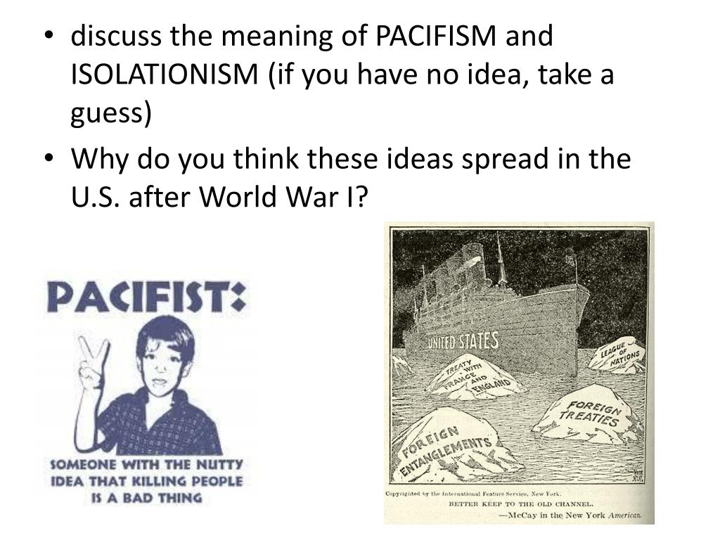 PPT - A TRADITION OF NEUTRALITY. Give historical examples of America’s ...