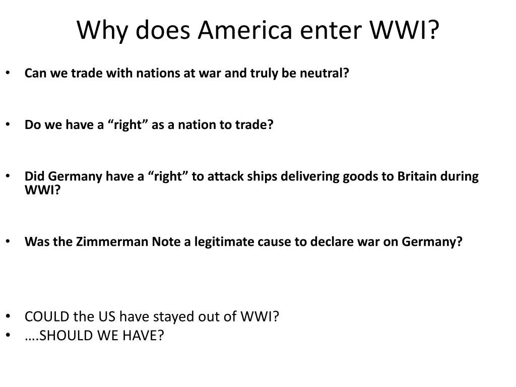 PPT - A TRADITION OF NEUTRALITY. Give historical examples of America’s ...