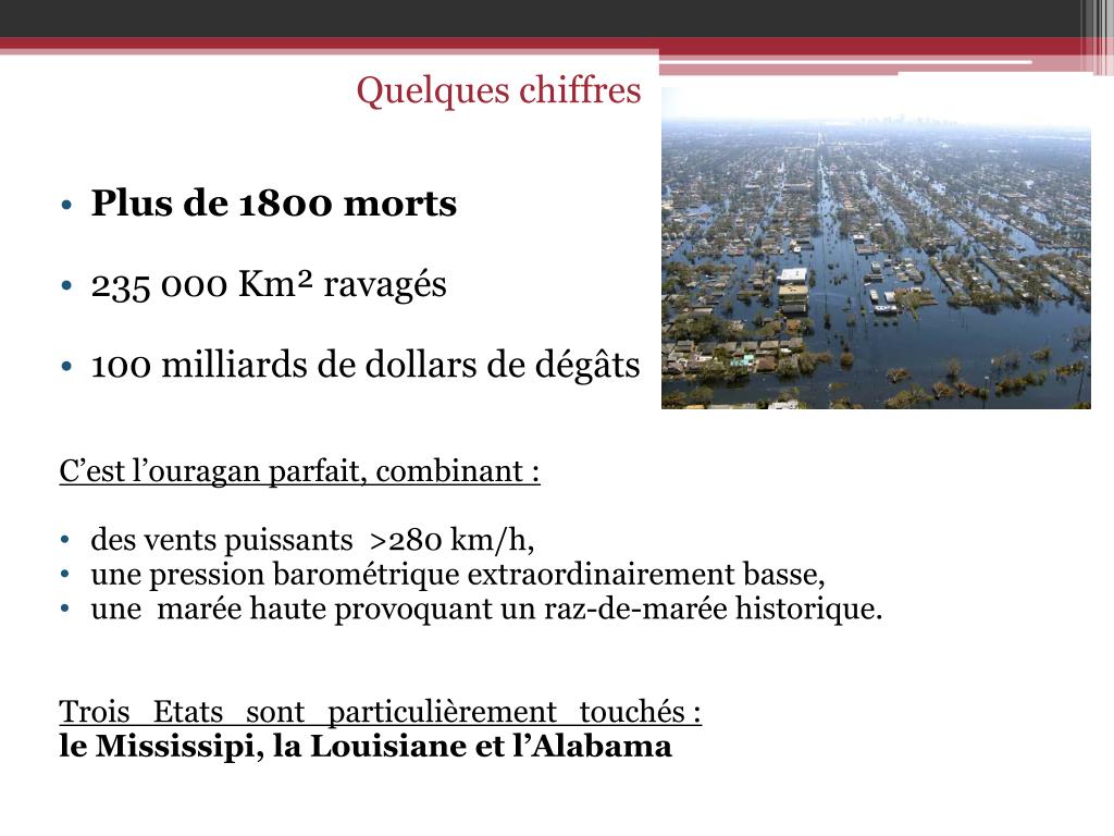 PPT - Les Leçons de l’Ouragan Katrina PowerPoint Presentation, free ...