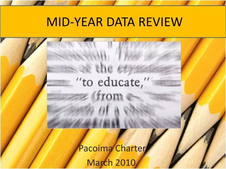 PPT - MID-YEAR DATA REVIEW PowerPoint Presentation, free download - ID ...