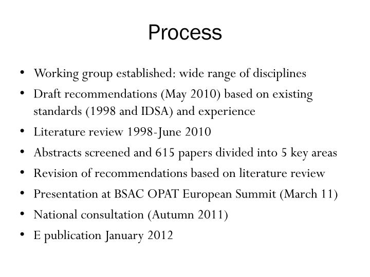 PPT - OPAT Standards PowerPoint Presentation - ID:2026089