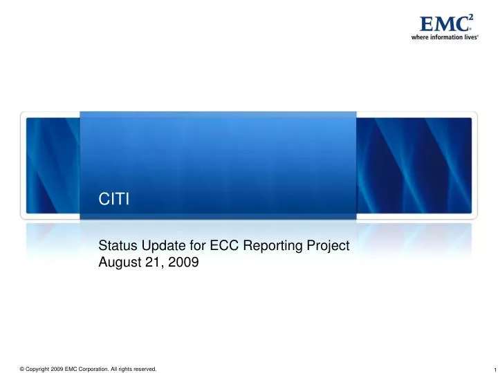 PPT - CITI PowerPoint Presentation, free download - ID:2026686