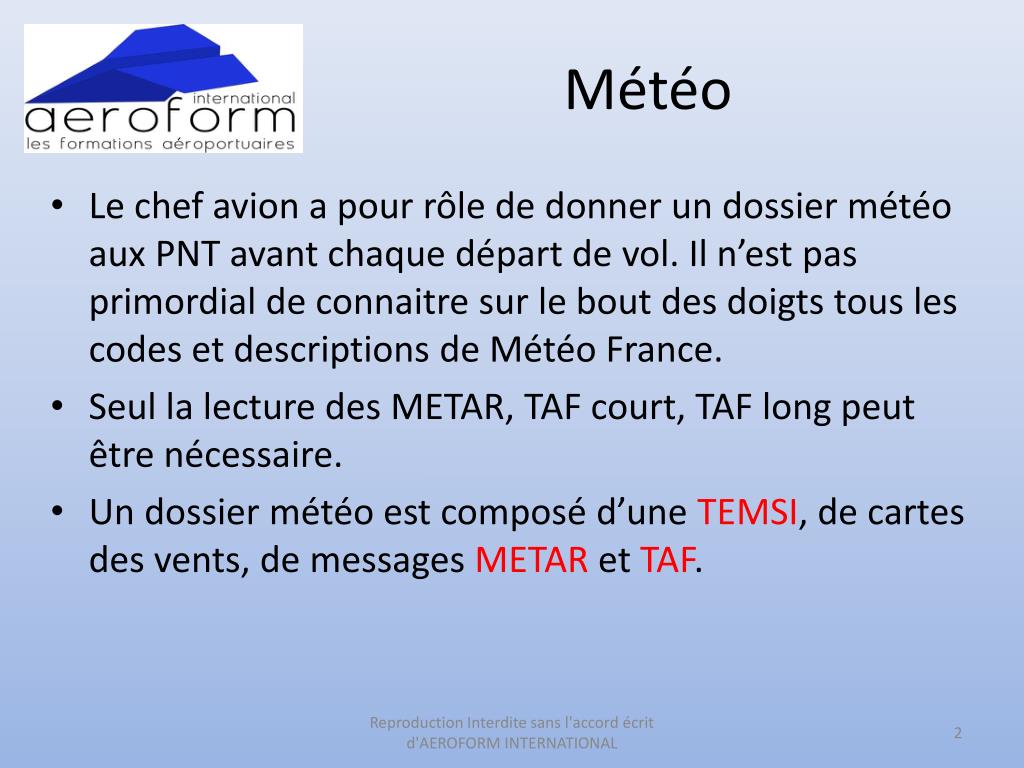 PPT - Météo PowerPoint Presentation, free download - ID:2026915