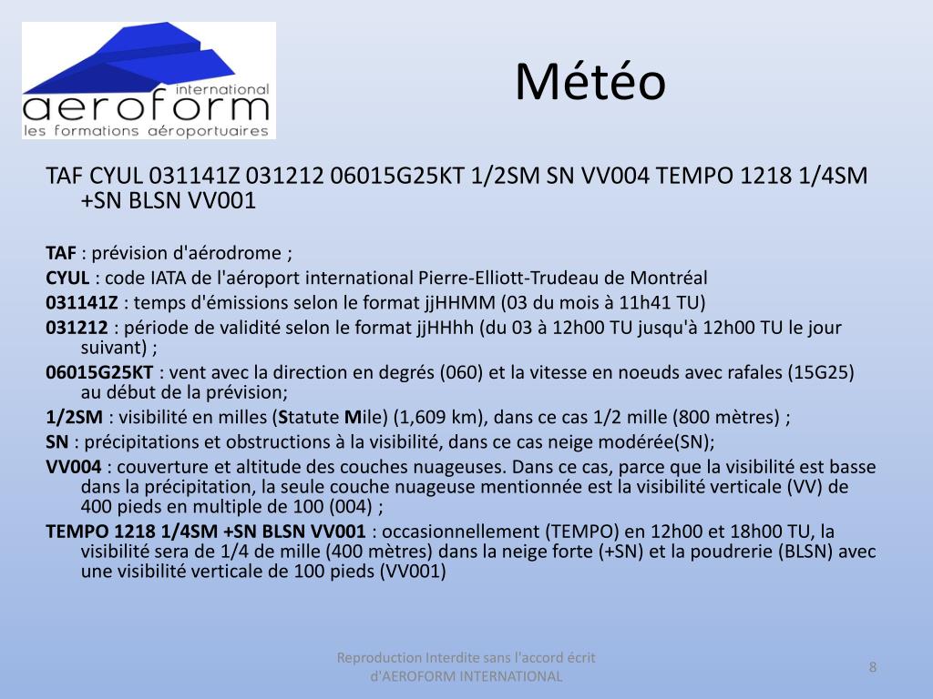PPT - Météo PowerPoint Presentation, free download - ID:2026915
