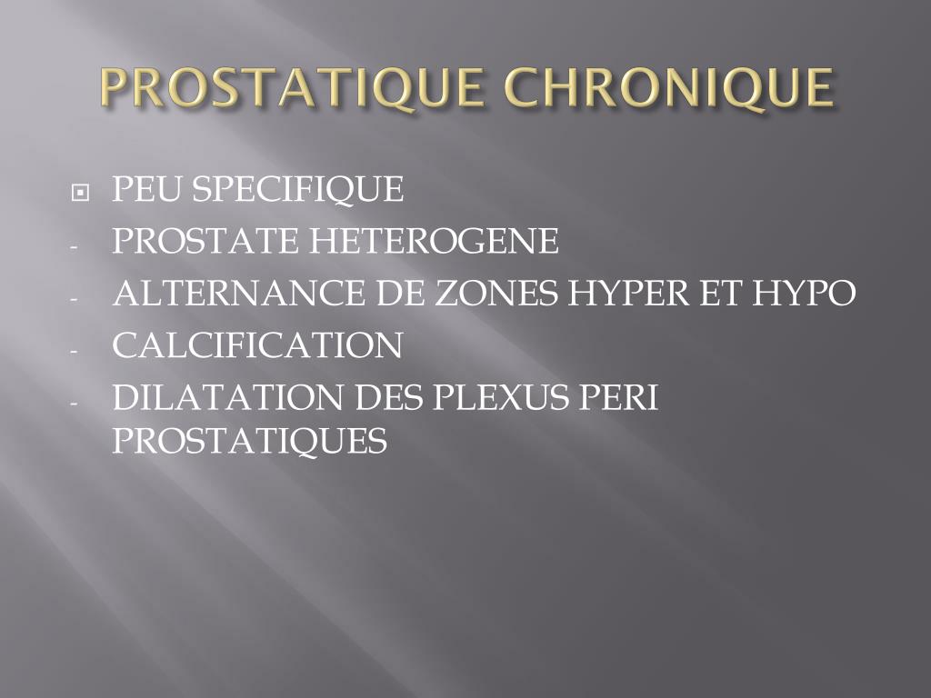 PPT - ECHOGRAPHIE TRANSRECTALE ET PATHOLOGIE BENIGNE DU CARREFOUR ...