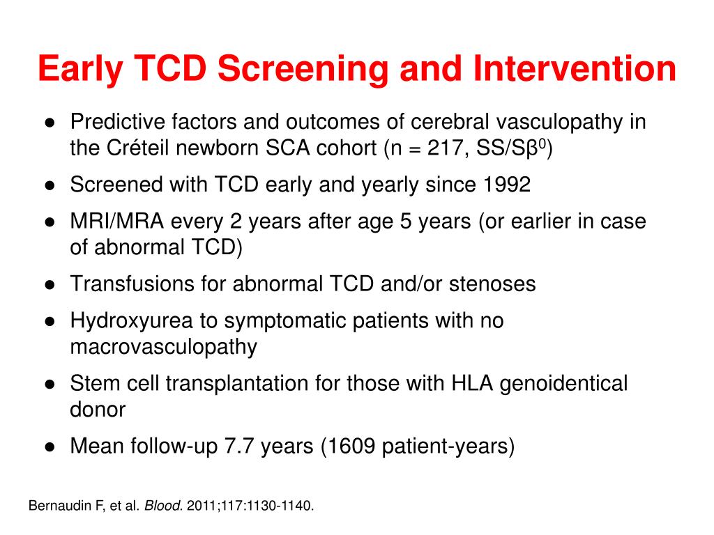 PPT - Cerebral Infarcts in Patients with Sickle Cell Disease PowerPoint ...