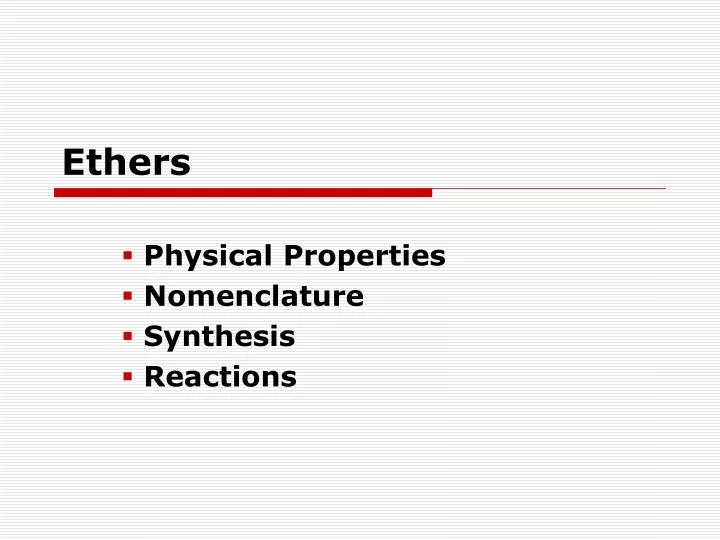 PPT - Ethers PowerPoint Presentation, free download - ID:2027597