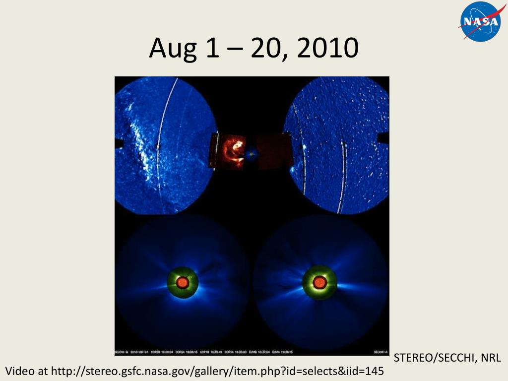 PPT - NASA’s STEREO Mission (Solar TErrestrial Relations Observatory ...