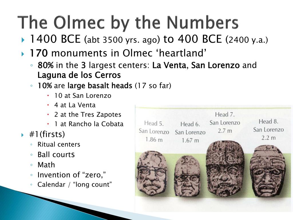 PPT - Werejaguars and Giant Heads : The Olmec culture of Meso -Americ a ...