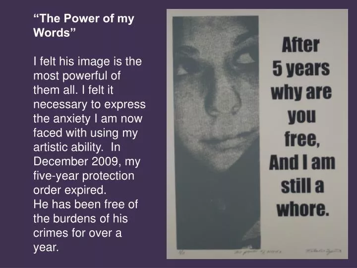 PPT - “The Power of my Words” PowerPoint Presentation, free download ...