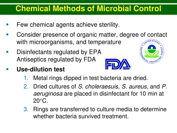 PPT - Chapter 7 The Control of Microbial Growth PowerPoint Presentation ...